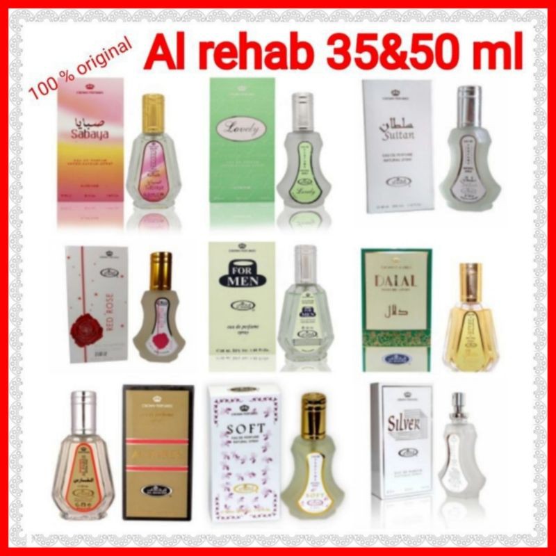 Al-Rehab (Edu de Perfume) - 35ml & 50 ml | Shopee Singapore