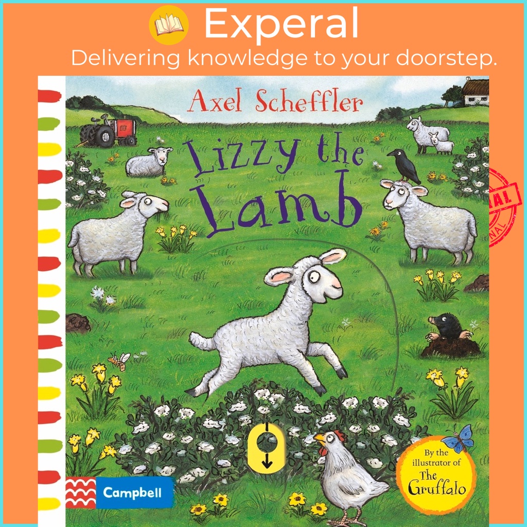 Lizzy the Lamb : A Push, Pull, Slide Book by Campbell Books (UK edition ...