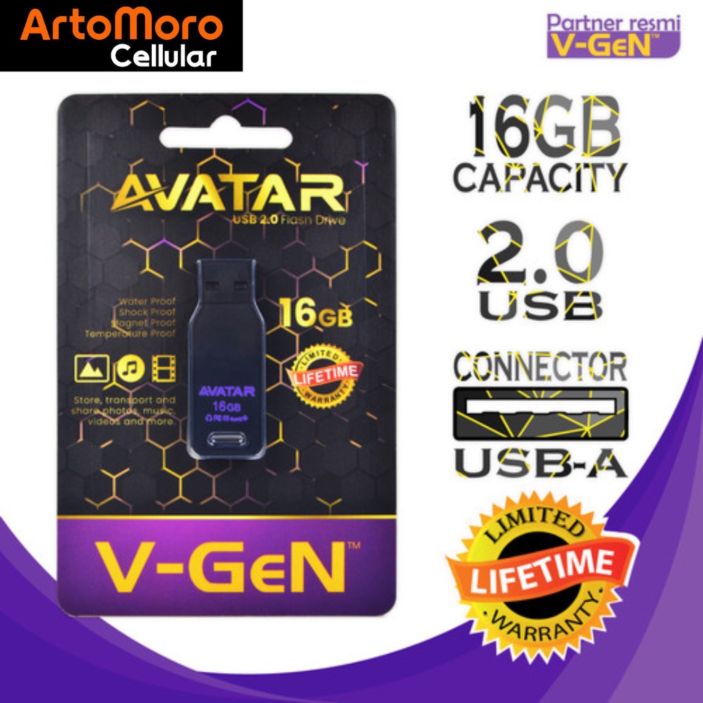 V-gen AVATAR FLASHDISK (8GB/16GB/32GB) | Shopee Singapore