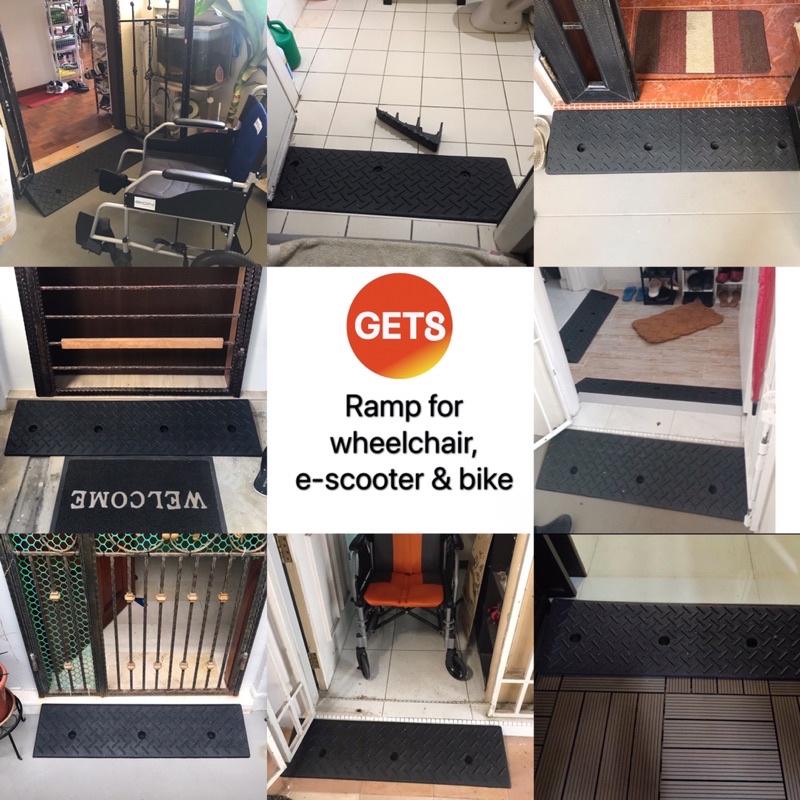 Ramps [🇸🇬GETS] ♿️ Wheelchair Ramp, Kerb Ramps for E-scooter, Bikes ...