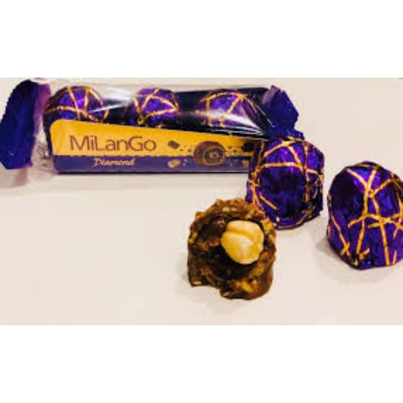 Milango Diamond Solen Turkey Hazelnut Chocolate 38g (3 pcs in a pack ...