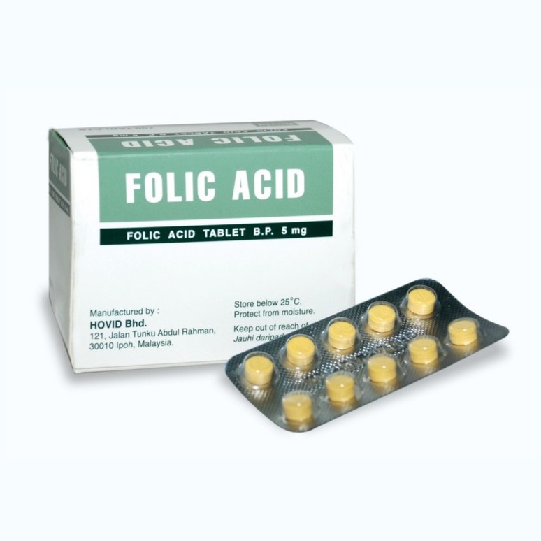 HOVID FOLIC ACID TAB (10'S X 10'S) | Shopee Singapore