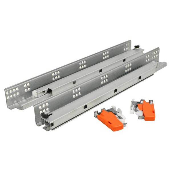 Undermount Soft Close Full Extension Drawer Slide Rail 12" - 20" Roda ...