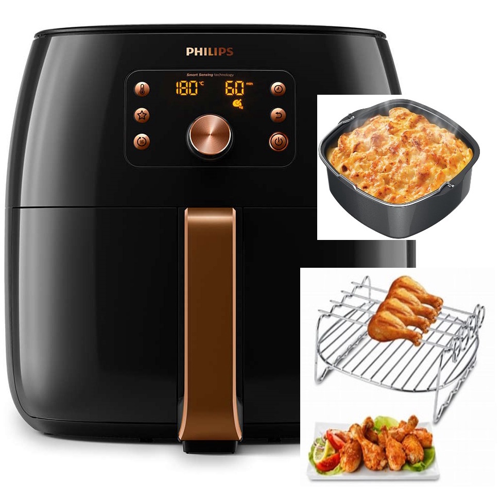 Philips HD9860/91 Air Fryer XXL(**Bundled with Philips Baking Tray ...