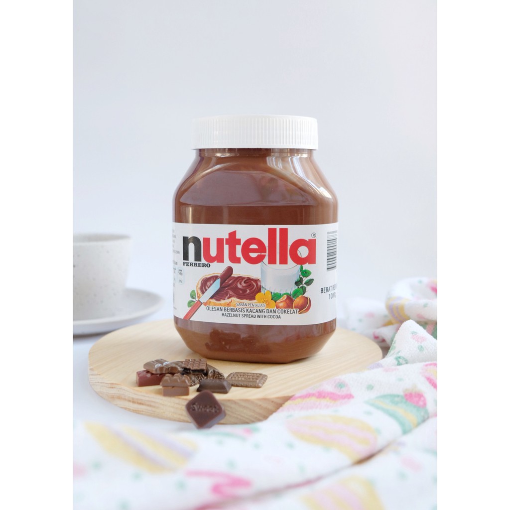 Nutella PACKAGING 1KG HALAL MUI | Shopee Singapore
