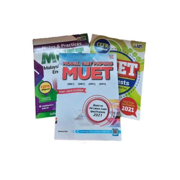 SECOND HAND MODEL TEST PAPERS MUET PELANGI ILMU BAKTI CEFR-ALIGNED NEW ...