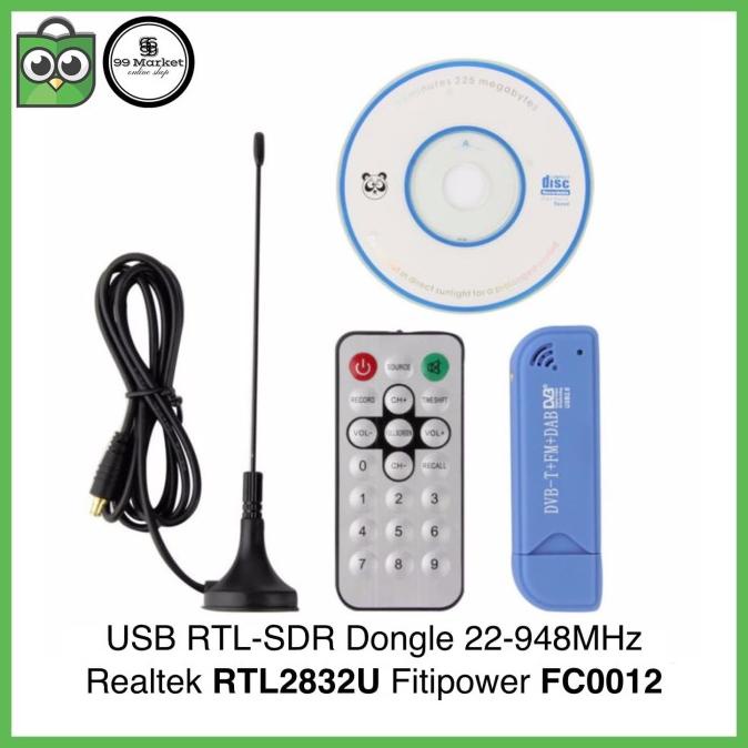 Usb RTL-SDR Dongle RTL2832U FC0012 Software Defined Radio RTLSDR ...