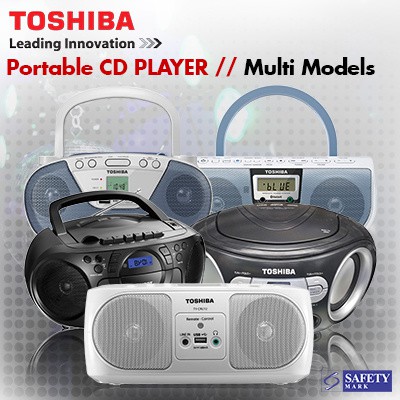 Toshiba Portable CD Radio Player TY-CRU9 , TY-CK310 | Shopee Singapore