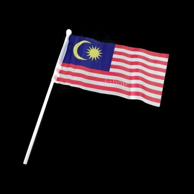 Hand Held Flag Bendera Tangan Merdeka Celebration Handheld Flags ...