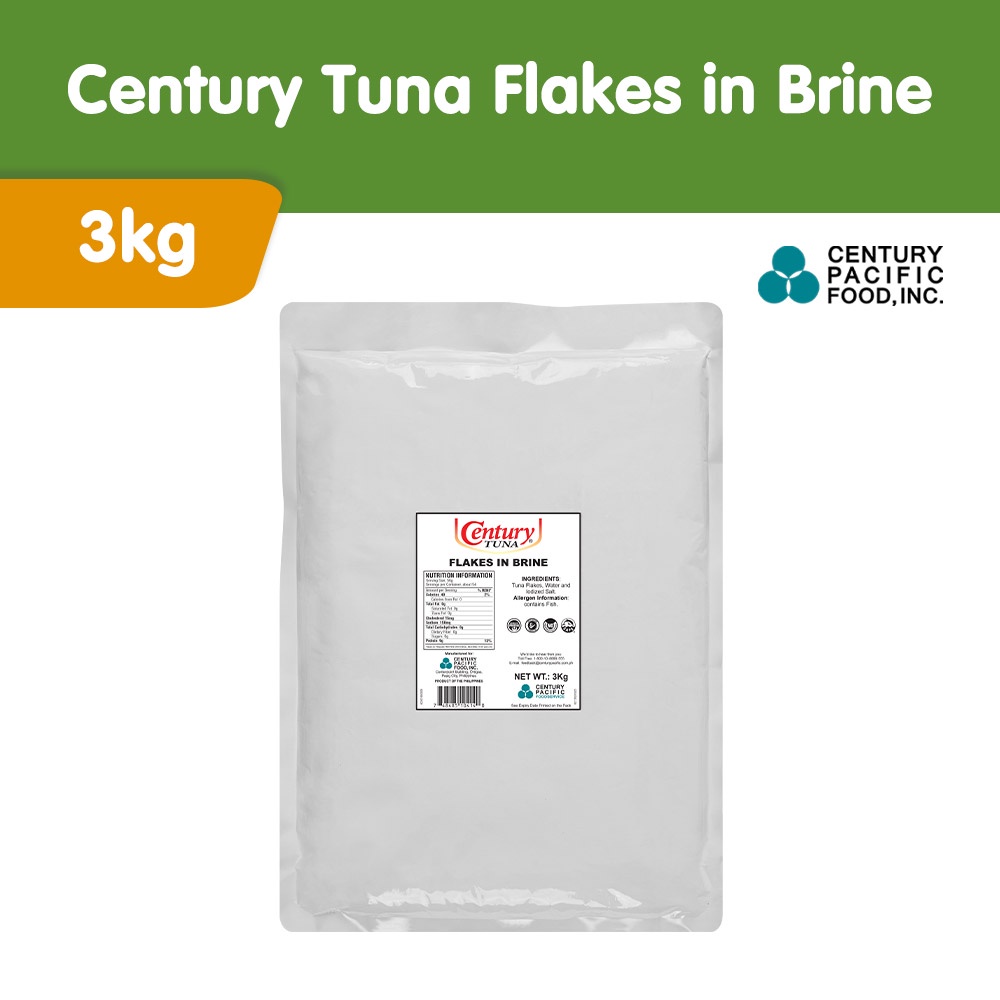 Century Tuna Flakes in Brine 3KG | Shopee Singapore