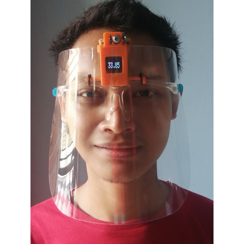 Ardu_cap arduino face shield IOT Smartphone Monitor | Shopee Singapore