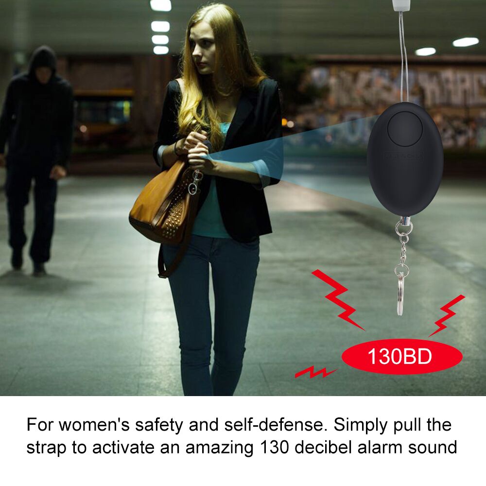 120db Protect Alert Personal Defense Siren Anti-attack Security for ...