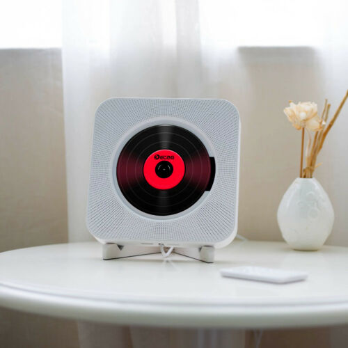 Wall Mounted CD Player Surround Sound FM Radio Bluetooth USB MP3 Disk ...