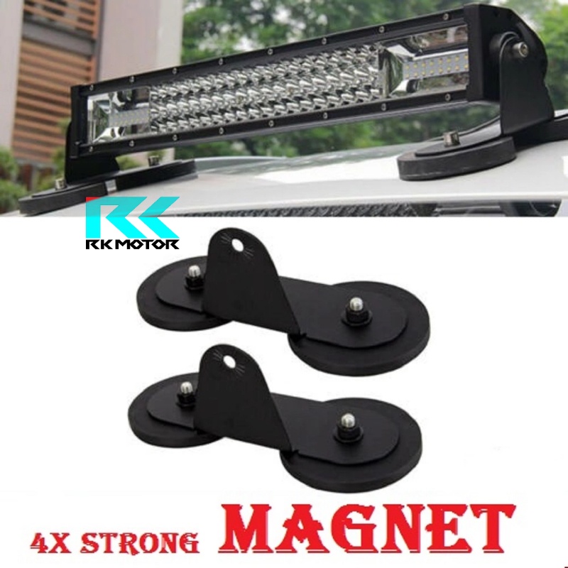 MESIN Car Hood Bracket Magnetic Spotlight Bracket Led Bar Hood Bracket ...