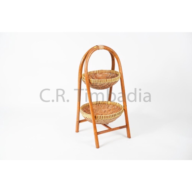 Tiered Rattan Onion Rack / Onion Rack / Multipurpose Rattan Rack ...