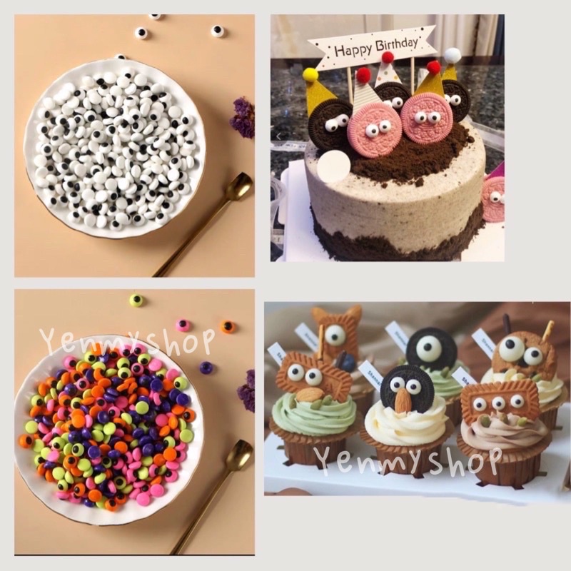 EYE (120g)Sprinkles Candy Eye / Mata Gula / Cake Deco Edible Cake ...