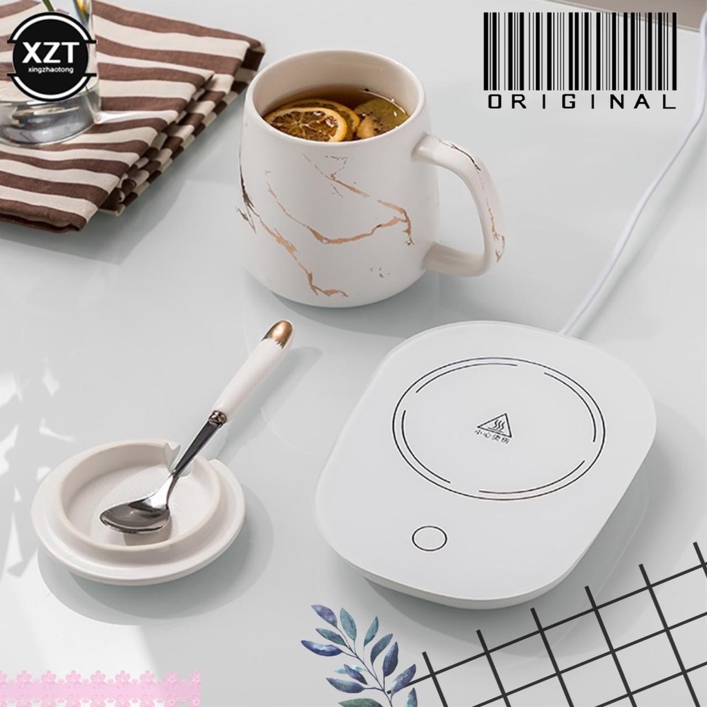 MUG WARMER PLATE TEA COFFEE HEATING TOOL/ MILK HEATING WARMER PAD ...