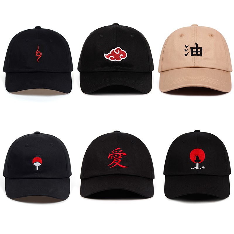 100% Cotton Naruto Tata Hat Kakashi Sharingan Gaara Baseball Caps Ero ...