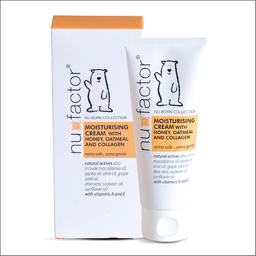 NUFACTOR Baby Care Moisturising Cream With Honey, Oatmeal and Collagen ...
