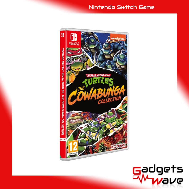 Nintendo Switch Teenage Mutant Ninja Turtles The Cowabunga Collection ...