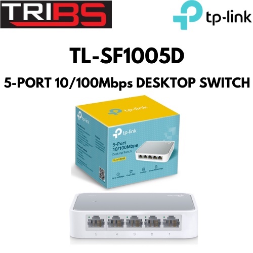 TP-LINK SF1005D 5 PORT 10/100MBPS DESKTOP SWITCH | Shopee Singapore