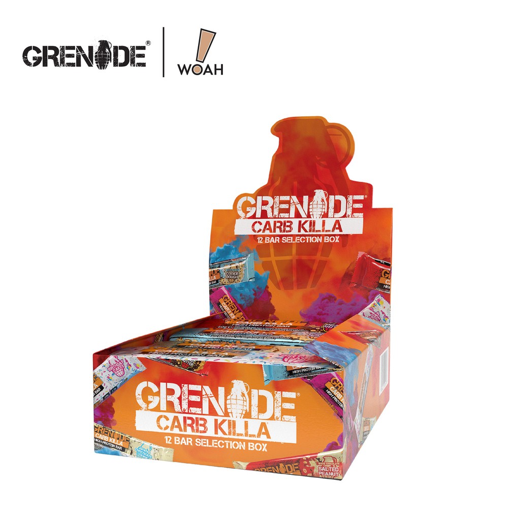 Grenade Protein Bar - The Selection Pack (Box of 12) | Shopee Singapore