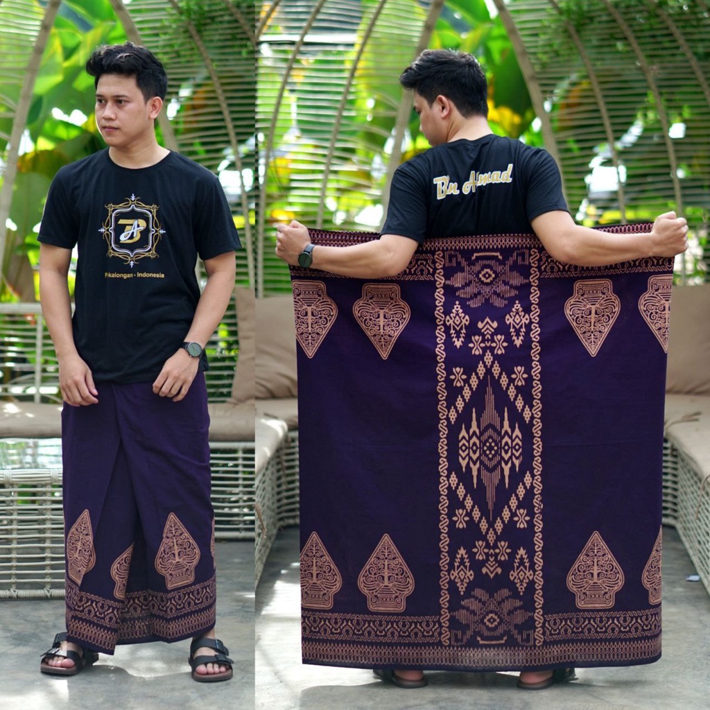 PRIA Pekalongan Batik Sarong Men's Batik Sarong Batik Motif Sarong Kang Santri Sarong Men's ...