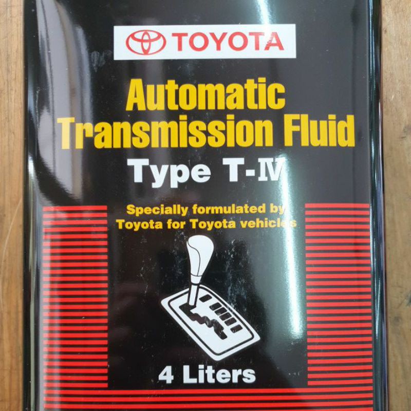 ORIGINAL TOYOTA ATF TYPE 4 AUTOMATIC OIL 4 LITER | Shopee Singapore