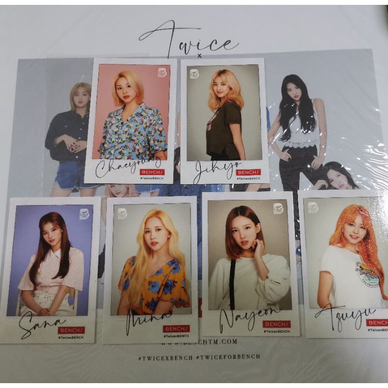 TWICE Bench magazine (Photobook) / Photocard Pc | Shopee Singapore