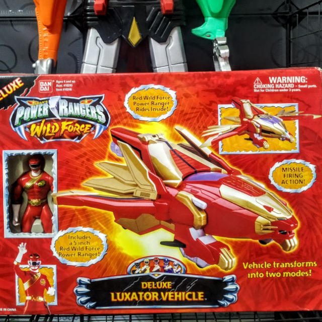Bandai My Red Gao and the Rare Gaoranger Giant Eagle Car | Shopee Singapore