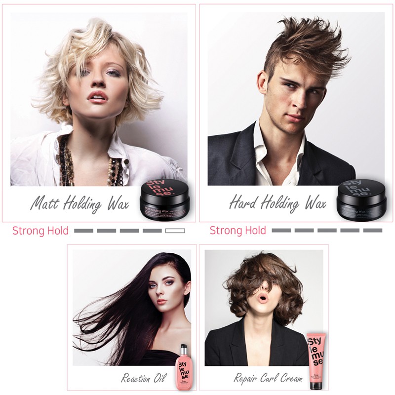 [ATS] Style Muse Hard Holding Wax / hair Treatment / Scalp tonic / hair ...