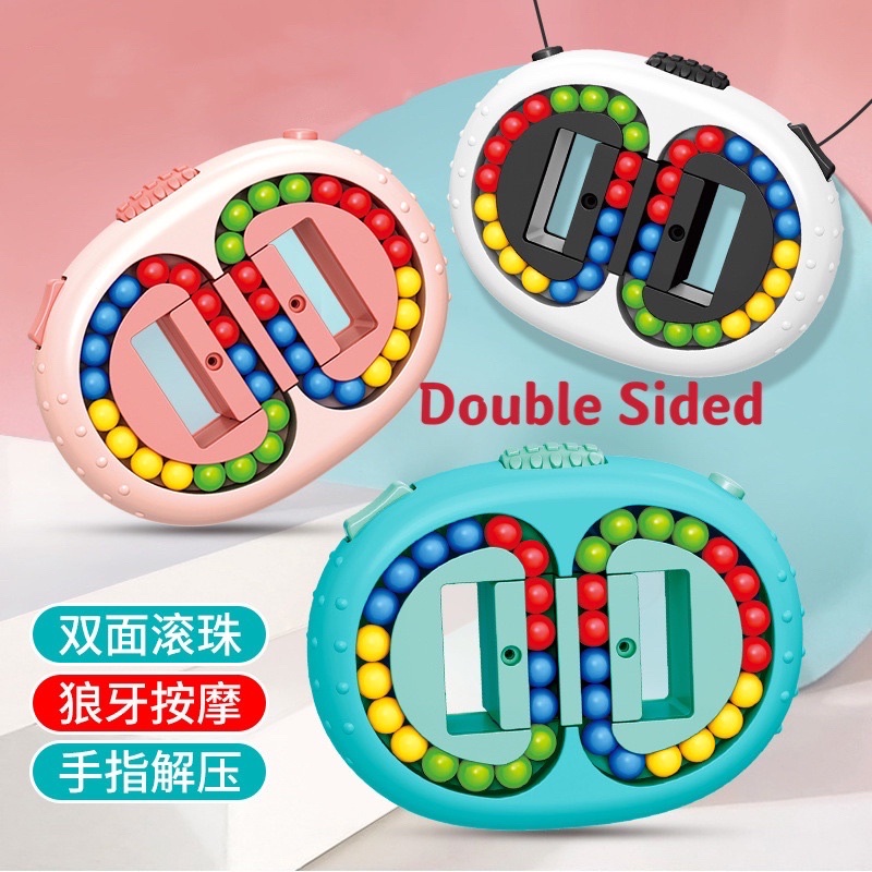 [SG Goodie Bag Gift] Decompressing Rotating Magic Beads IQ Ball Cube ...