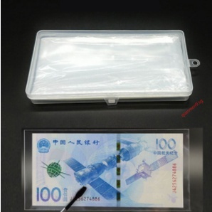 100pcs Paper Money Banknotes with Box Money Transparent PVC Page of ...