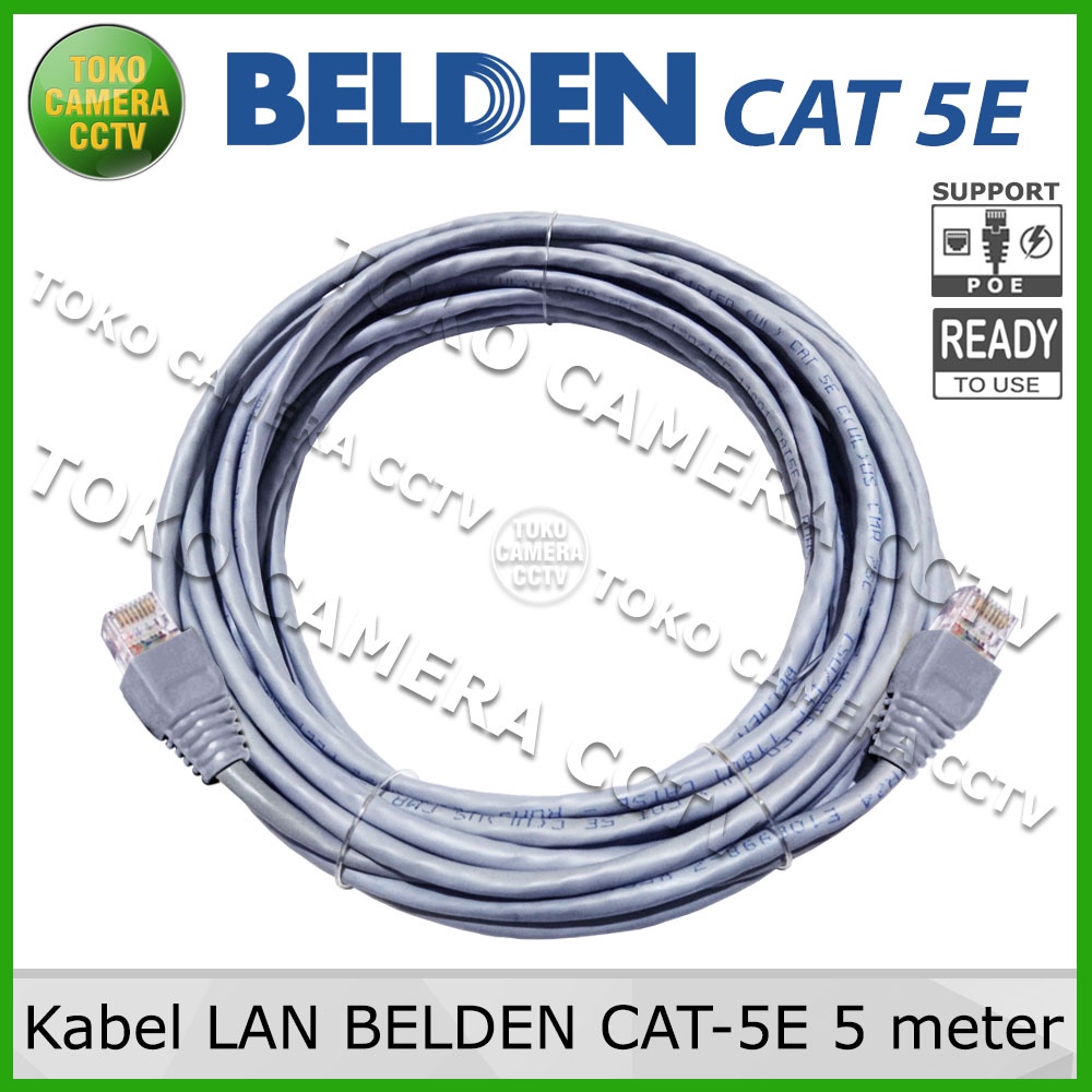 Belden CAT 5E 5m 5meter LAN Cable | Shopee Singapore