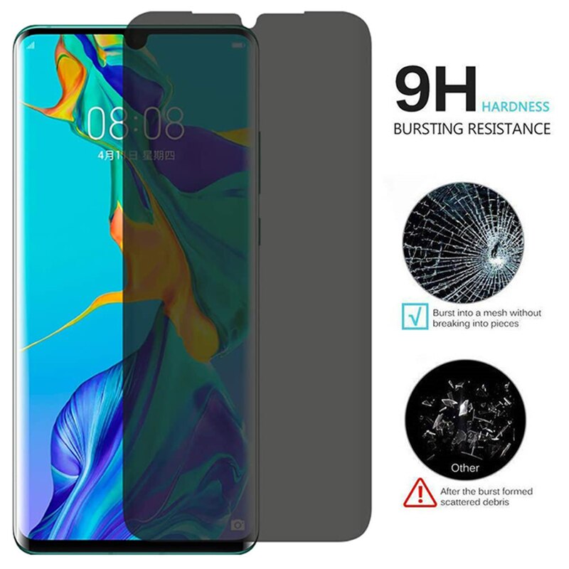 Privacy Screen Protectors For Huawei Mate 30 20 10 Pro Anti-Peeping ...