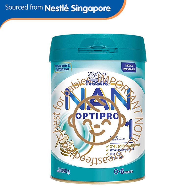 Nestle NAN Optipro Stage 1 Infant Formula 850g - From 0-6 Months ...