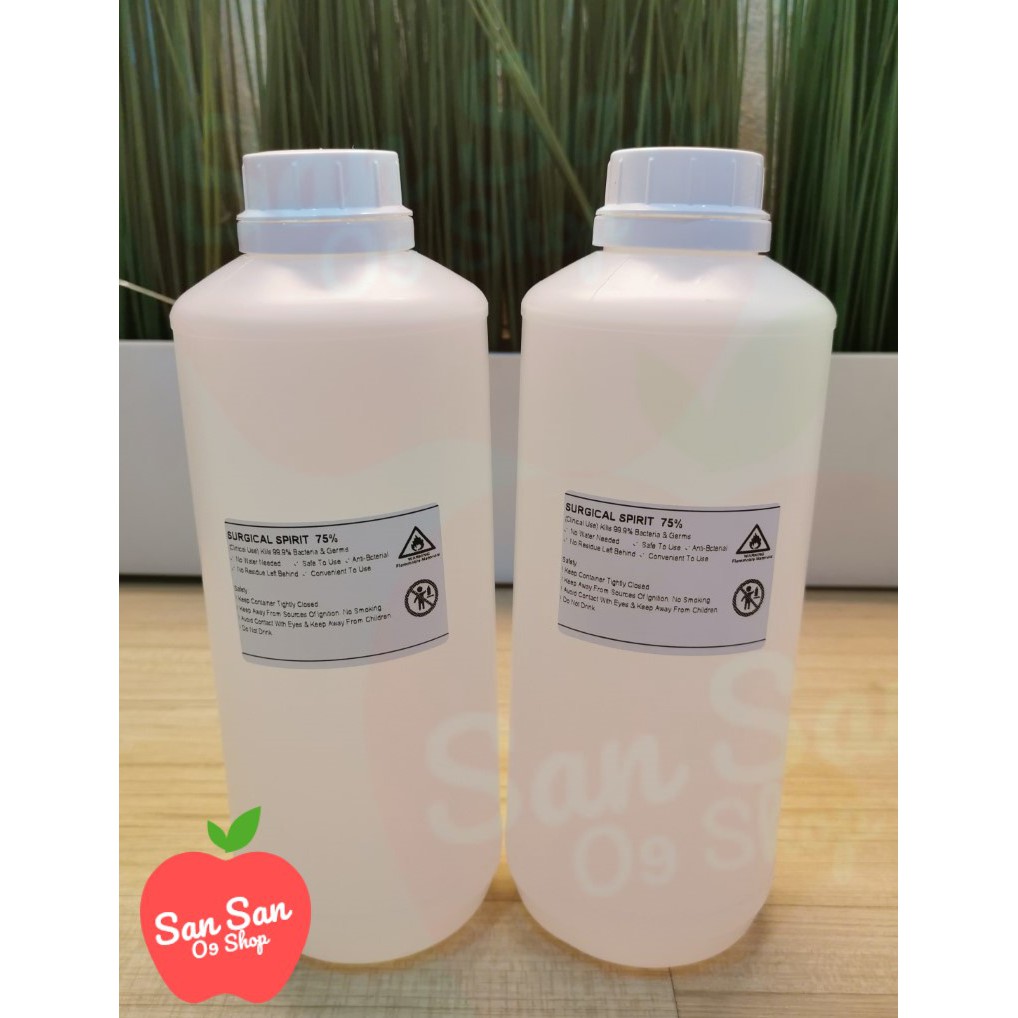 1000ml Surgical Spirit 75%|Antiseptic Disinfectant | Alcohol ...