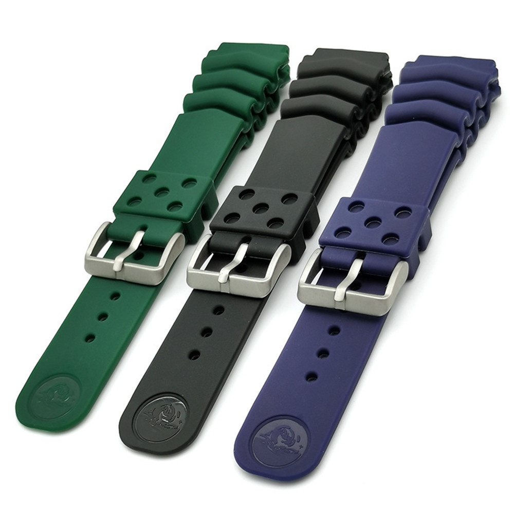 18mm 20mm 22mm Silicone Strap for Seiko Watch Band Men Women Sport ...