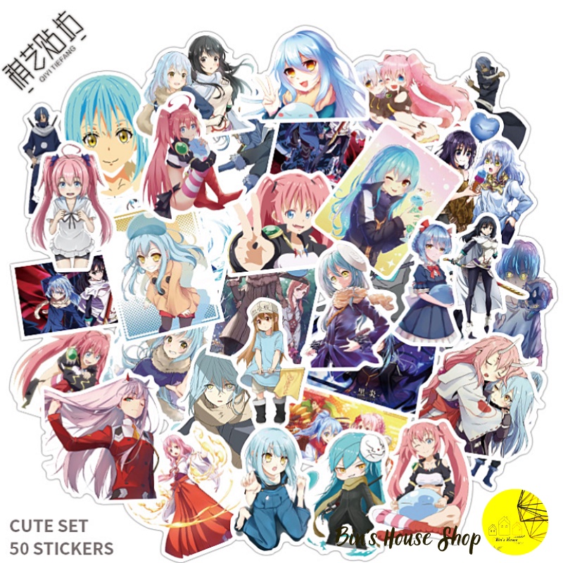 Sticker Set - Super Kute Stickers - The Tensei Shitara Slime Datta Ken ...