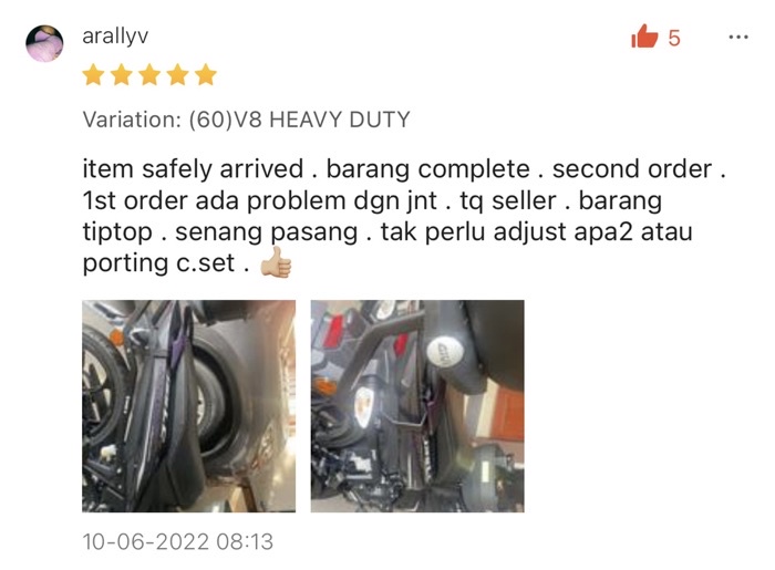 YAMAHA LC135 V1 V2 V3 V4 V5 V6 V7 V8 V9 FI RACK 2 MONORACK HEAVY DUTY ...