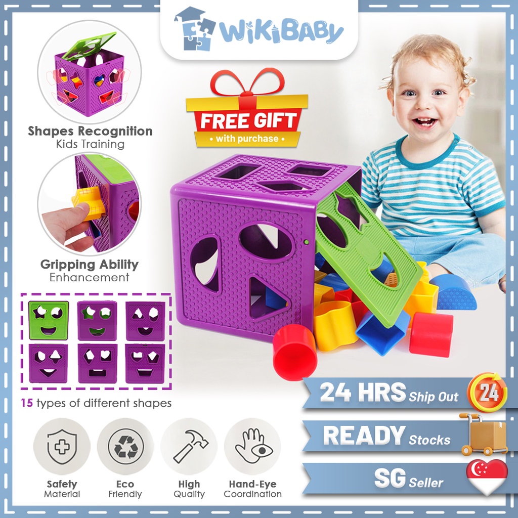 Baby Shape Sorter | Shape Sorter Toy | Block Toys | Shape & Color ...