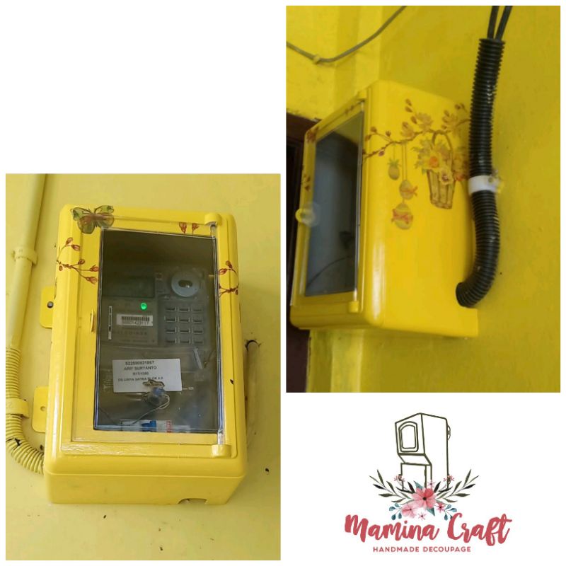 MESIN Prepaid/token And Postpaid Electricity Meter Box New CUSTOM Color ...