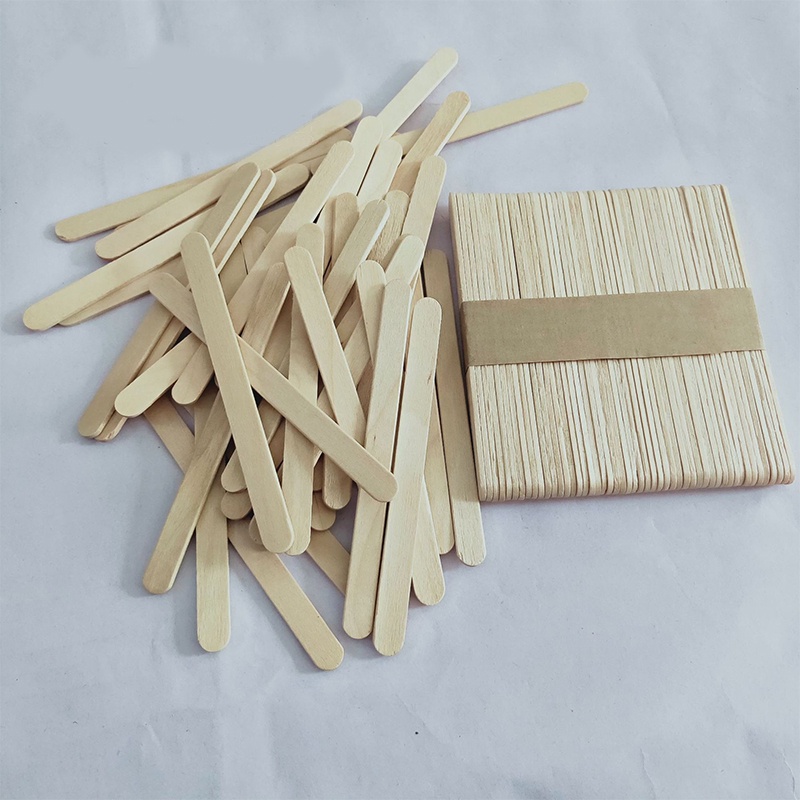 10Pcs Popsicle Stick Ice Pops Sticks Ice Cream Sticks Arts & Crafts ...