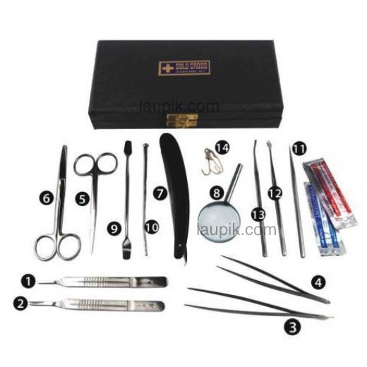 Dissecting Set / Pembedahan / 解剖工具套 GOLD CROSS | Shopee Singapore