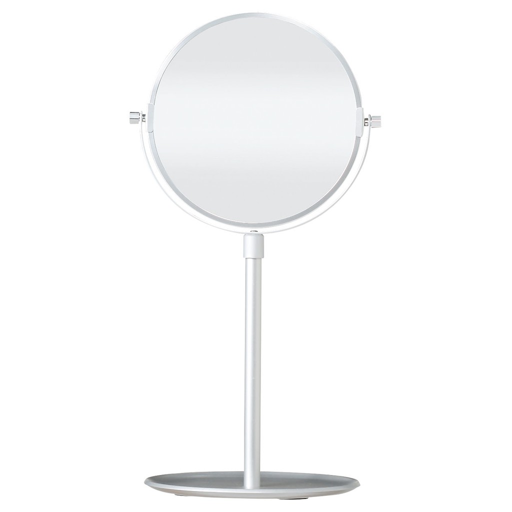MUJI Aluminum Compact Mirror With Tray | Shopee Singapore