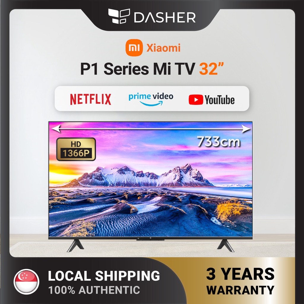 【3 YEARS OFFICIAL WARRANTY】Xiaomi Mi Smart TV A2 32 Inch 4K UHD Netflix ...