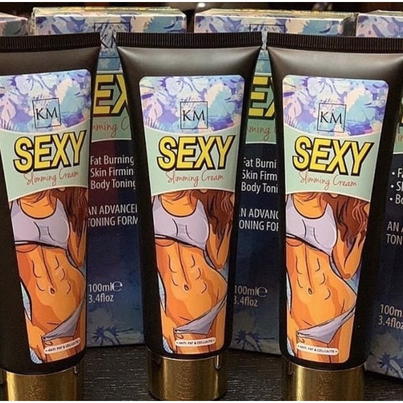 KM Sexy Slimming Cream By Kak KM (Fat Burning, Reduce Cellulite, Skin ...