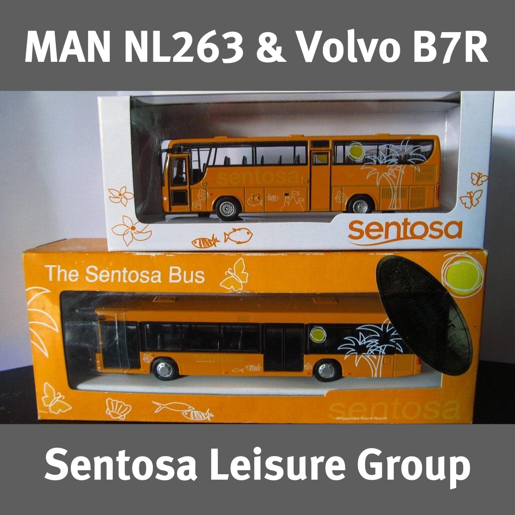 [SG STOCK] Sentosa Island Singapore Bus Model Toys | Shopee Singapore