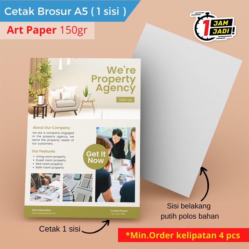 Print Brochure A5 Flyer/Food Brochure/Laundry Brochure/Car Brochure ...