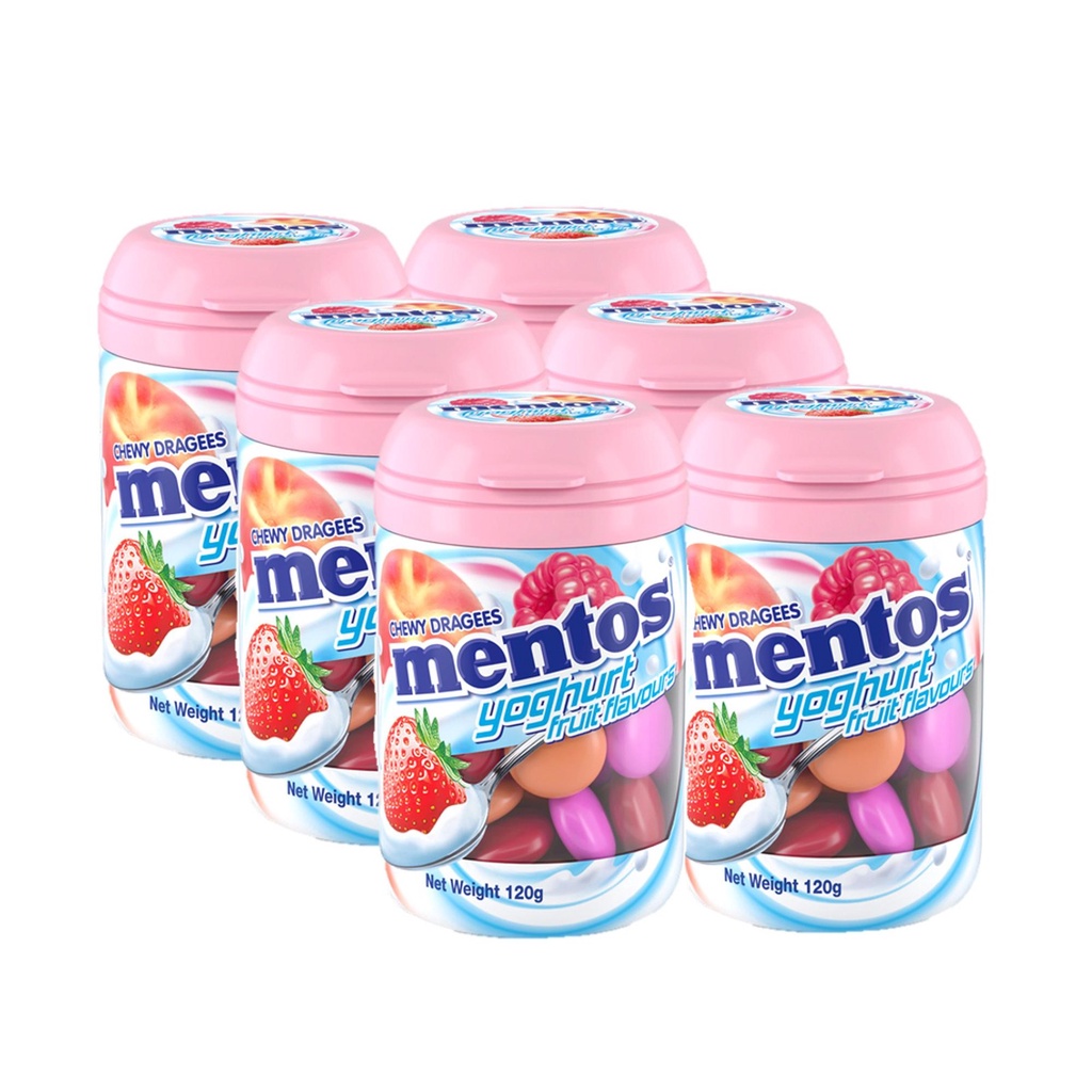 Mentos Bottle (120g) - Grape/Mint/Smoothies/Sour/Yogurt | Shopee Singapore